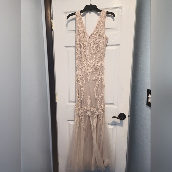 Cache | Dresses | Cache Gown Blush | Poshmark